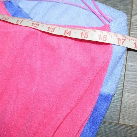 Vintage Montgomery Ward Terry Cloth 1970s Tube Top Jumper Romper